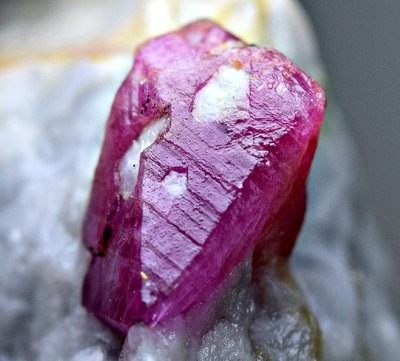 180 Gram Top Color Beautiful Ruby Crystals On Matrix From Jegdalek ...