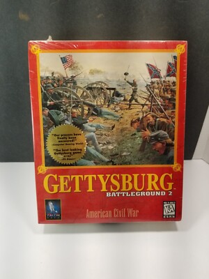 Battleground 2: Gettysburg PC CD American Civil War Strategy Game ...