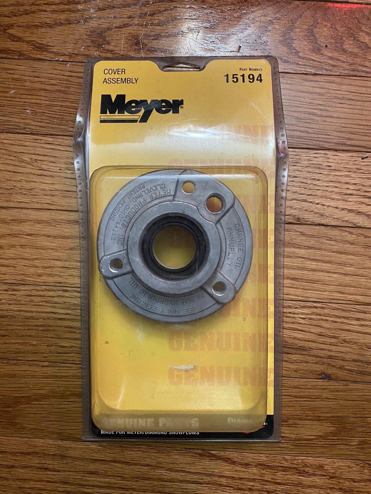 Genuine Meyer Snow Plow Top Cover & Seal 15194 1573815738sk 15194c ...