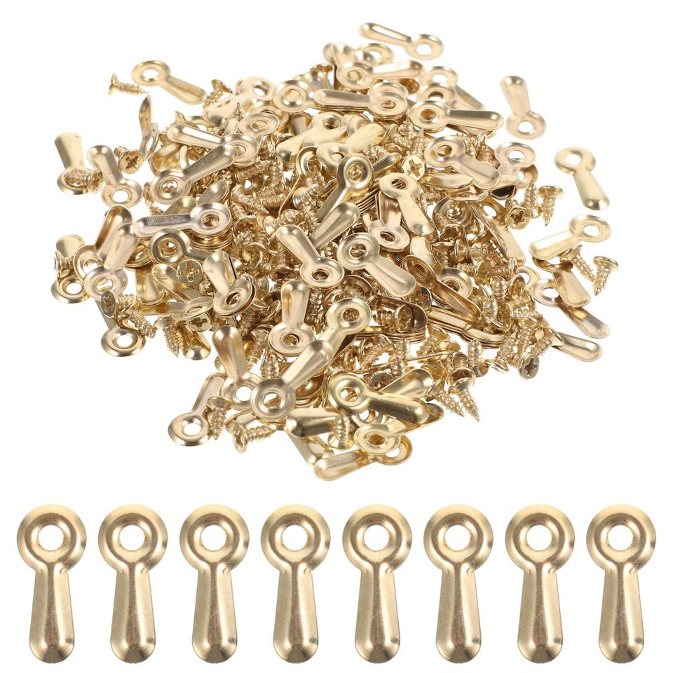160 Pcs Picture Frame Back Fasteners Framing Hardware Backing Clips ...