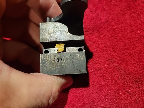 Double Lyman Ideal Bullet Mould Blocks Mold 437 639 Round Ball ...