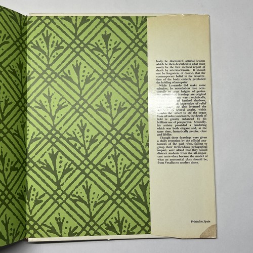 Leonardo Da Vinci Anatomical Drawings Book Dr Jean Mathe Illustrated HC ...