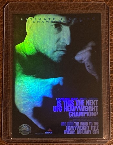 2010 Topps UFC Main Event - Fight Poster Review #FPR-UFC18 Bas Rutten ...