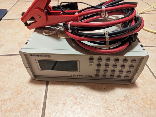 ALBERCORP ALBER CORP MODEL NO. 1000-021 CELLCORDER BATTERY MULTIMETER ...