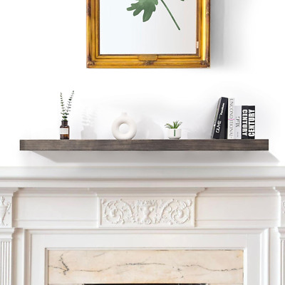 Floating Mantel Shelf, Mantle, Mantel Shelf, 66 Inch, Wood Mantel, Wood ...