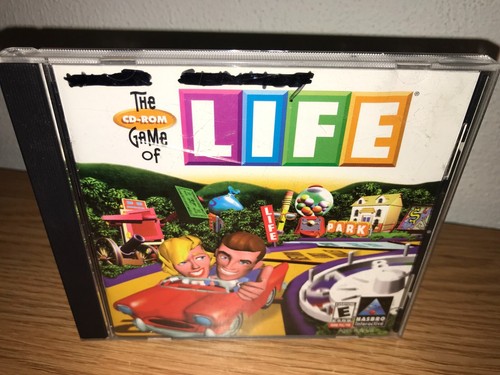 THE GAME OF LIFE BY HASBRO CD-ROM PC GAME IN CASE W/ INSTRUCTION ...