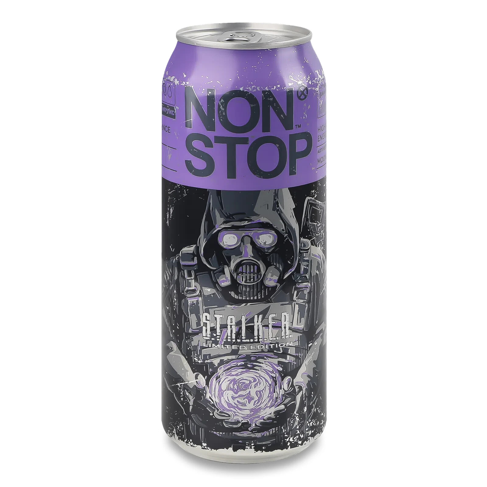 NON STOP STALKER 2 Energy Drink 500ml Moonlight Full Can Ukraine 2024 ...