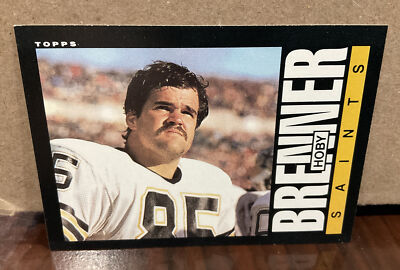 HOBY BRENNER 1985 TOPPS FOOTBALL #102 - NEW ORLEANS SAINTS | eBay