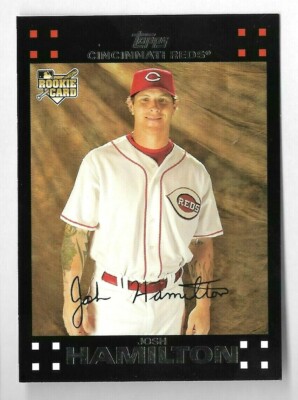 JOSH HAMILTON 2007 TOPPS ROOKIE RC CARD #625 REDS | eBay