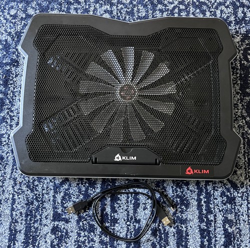 KLIM Ultimate RGB Gaming Laptop Cooling Pad Stand, Quiet, Up to 17 ...