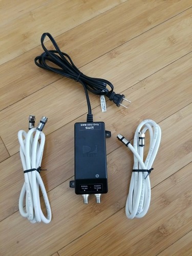 DIRECT TV POWER INSERTER SWM ODU SWIM Cord Model PI21R1-03 & 2 CABLE ...