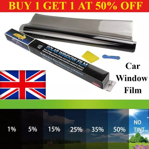 Budget Dark Car Window Tint Film Limo Black Smoke Automotive vehicle ...