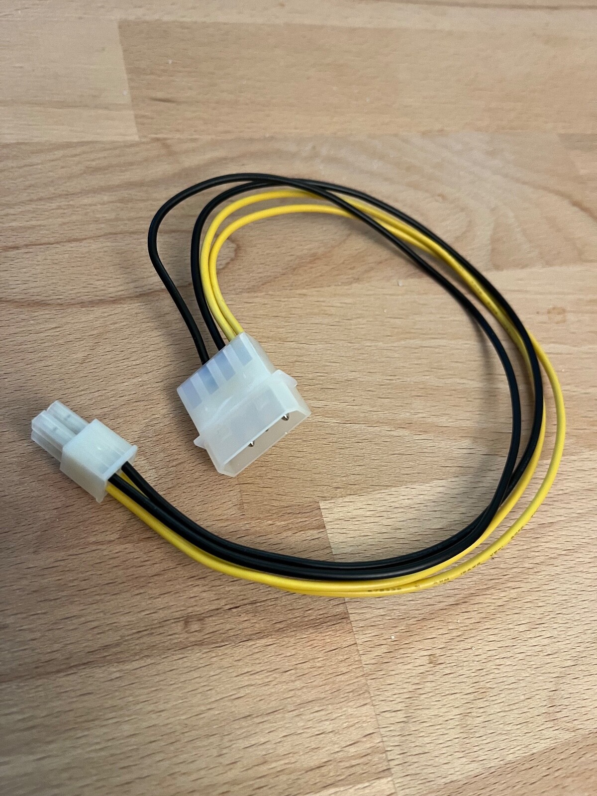 4PIN Stromadapter ATX 1.1 Molex Stecker 4polig auf Mainboard Anschluss ...