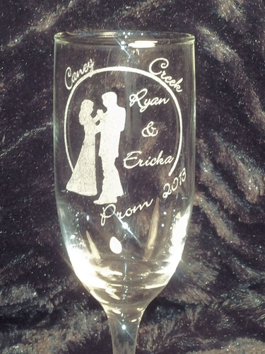Personalized Prom or any occasion glasses. Wedding/Anniversary/Birthday ...