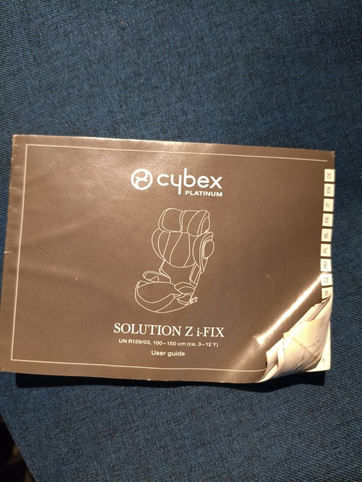 Cybex Solution Z ISO Fix | eBay