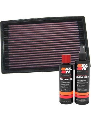 K&N Air Filter 33-2034 + Recharge Kit fits Mazda Familia 1.8 BG GT-R ...