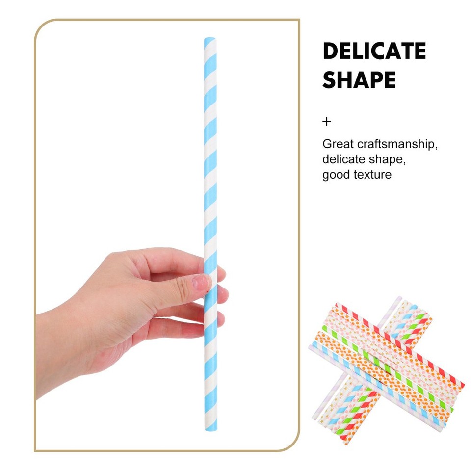 50PCS Colorful Sticks - 11.79 Inch Paper Sticks - | eBay UK