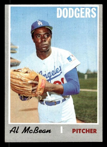 1970 TOPPS AL MCBEAN 641 VG-EX HIGH # BASEBALL LOS ANGELES DODGERS | eBay