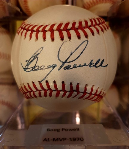 Boog Powell Autographed Signed Rawlings Baseball, AL-MVP 1970 | eBay
