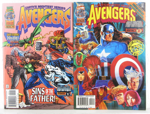 AVENGERS #401-402 * Marvel Comics Lot * 1996 - Onslaught | eBay