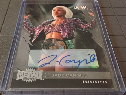 2022 Skybox Metal Universe AEW #9 Jade Cargill Autograph | eBay