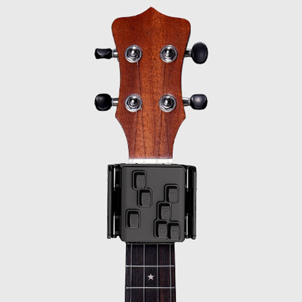 Guitar Chord Helper Ukulele Attachment Chord Presser Guitar Trainer 23 ...