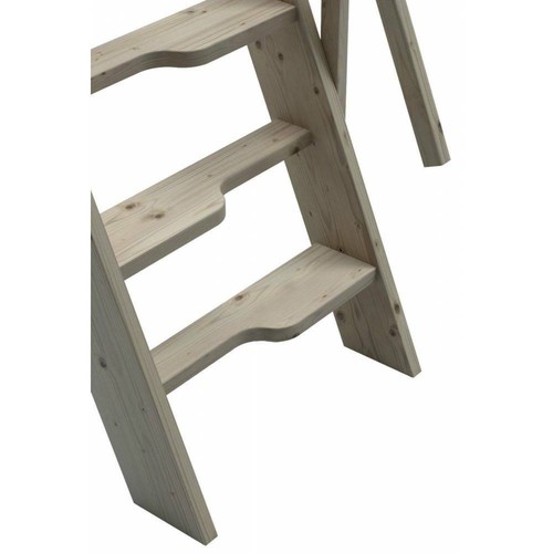 Wooden Staircase Kit Loft Attic Stairs ladder Space Saver 600mm Paddle ...