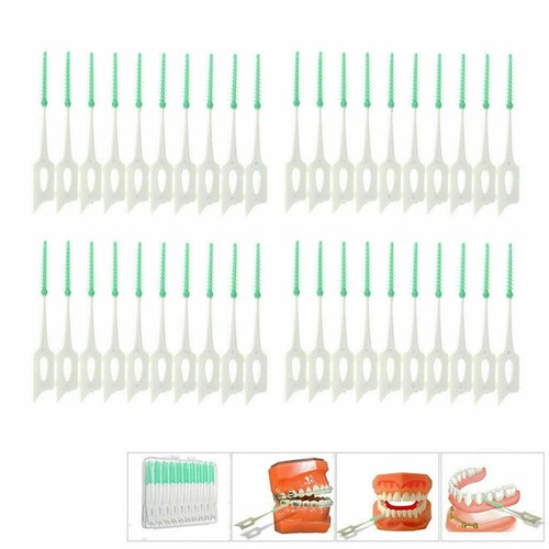 3 Box Dental Oral Clean Tool Interdental Soft Rubber Floss Gum Brushes ...