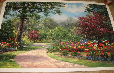 Schaefer Miles Serigraph Lithograph-New, 40 x 26.75", Summer ...
