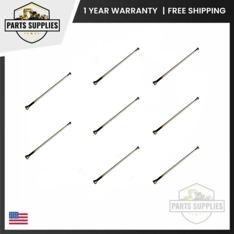 3142V011 Set of 8 Push Rod Fits Perkins 1103D-33T(XL) 3 Cyl ...