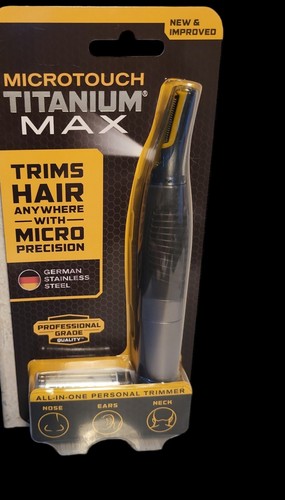 Microtouch Titanium Max Micro-Precision Trimmer For The Ultimate Groom ...
