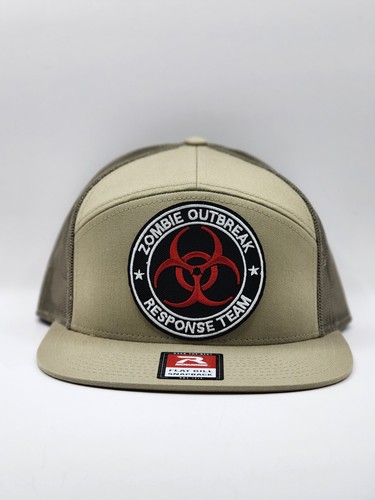 RICHARDSON 168 Hat W/( ZOMBIE OUTBREAK RESPONSE TEAM ) Embroidery Patch | eBay