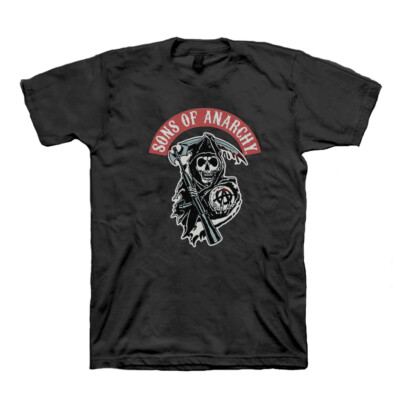 Sons Of Anarchy SOA Inspired design - Redwood Original Red Patch T ...