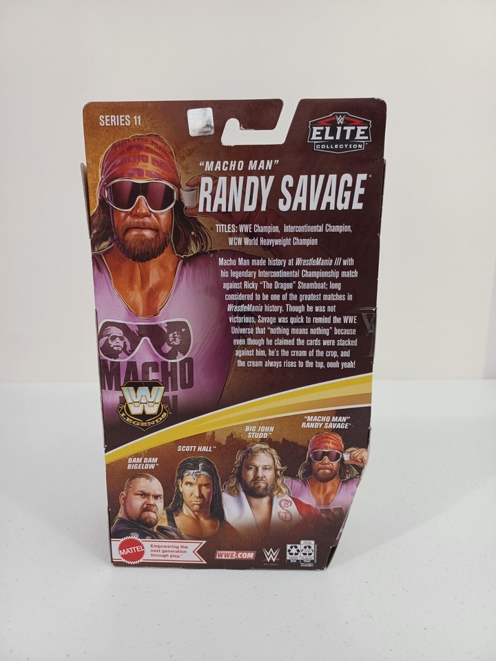 WWE Elite MACHO MAN RANDY SAVAGE figure Legends Series 11 CHASE | eBay