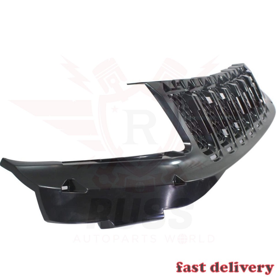 New Front Grille Textured Black Plastic Fits 2011-2017 Jeep Compass ...