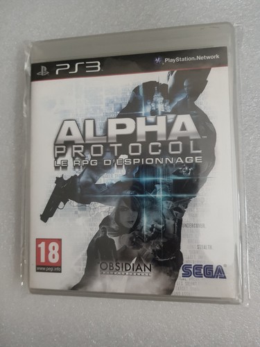 ALPHA PROTOCOL PS3 / Reconditionné BLU-RAY petite rayure COMPLET - PS3 ...