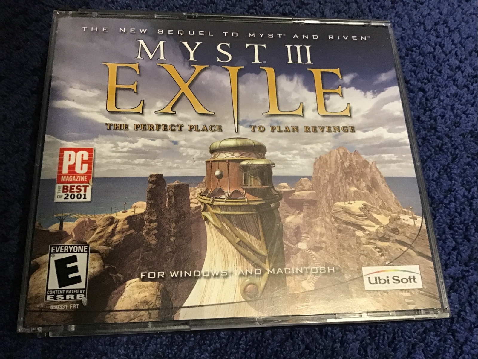 Myst III Exile Windows Macintosh CD ROM Video Game 2001 Ubisoft | eBay