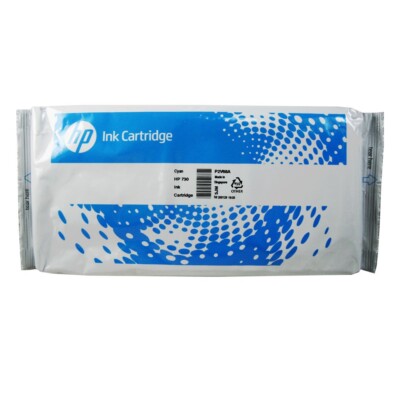 Genuine HP 730 Cyan 300ml Ink Cartridge P2V68A HP DesignJet T1700 | eBay