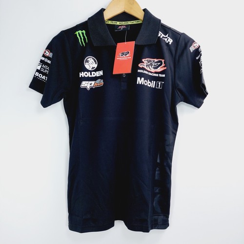 Holden Racing Team Polo Shirt Womens Top Size 10 Black 2016 HRT ...