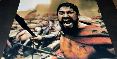 Gerard Butler The 300 Leonidas Hand Signed 11x14 Autographed Photo w ...