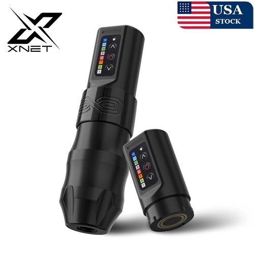 Professional Wireless Tattoo Machine Rotaty Pen Powerful Coreless Motor ...