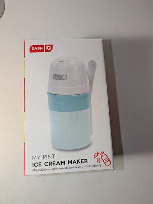 NEW Dash Electric Ice cream Maker, 1 pint of Ice Cream, Homemade Ice ...