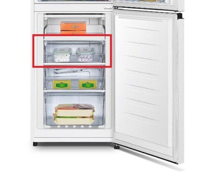 Genuine Fridgemaster Freezer Upper Drawer MC55240MD MC55240MDFS | eBay UK