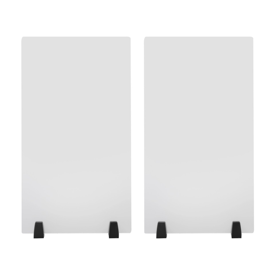 30 X 18 Inch Acrylic Desk Dividers Office Partitions 2 Dual Frosted | eBay