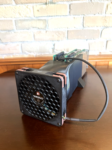 2xAMD BC-250 GPU + Cooler Case Solution Enclosure and Noctua Fan - ABS ...