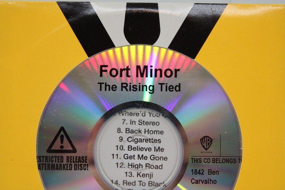 The Rising Tied Fort Minor CD 2005 New Sealed Mike Shinoda Restricted ...