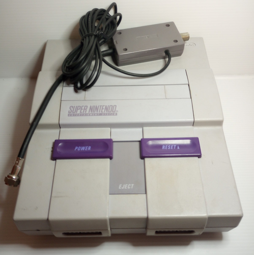Super Nintendo Console Snes System Console Only | ***Only works with RF ...