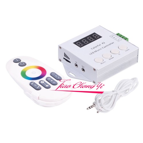 WS2812B WS2811 IC Digital Addressable LED strip Music Controller 1000 ...