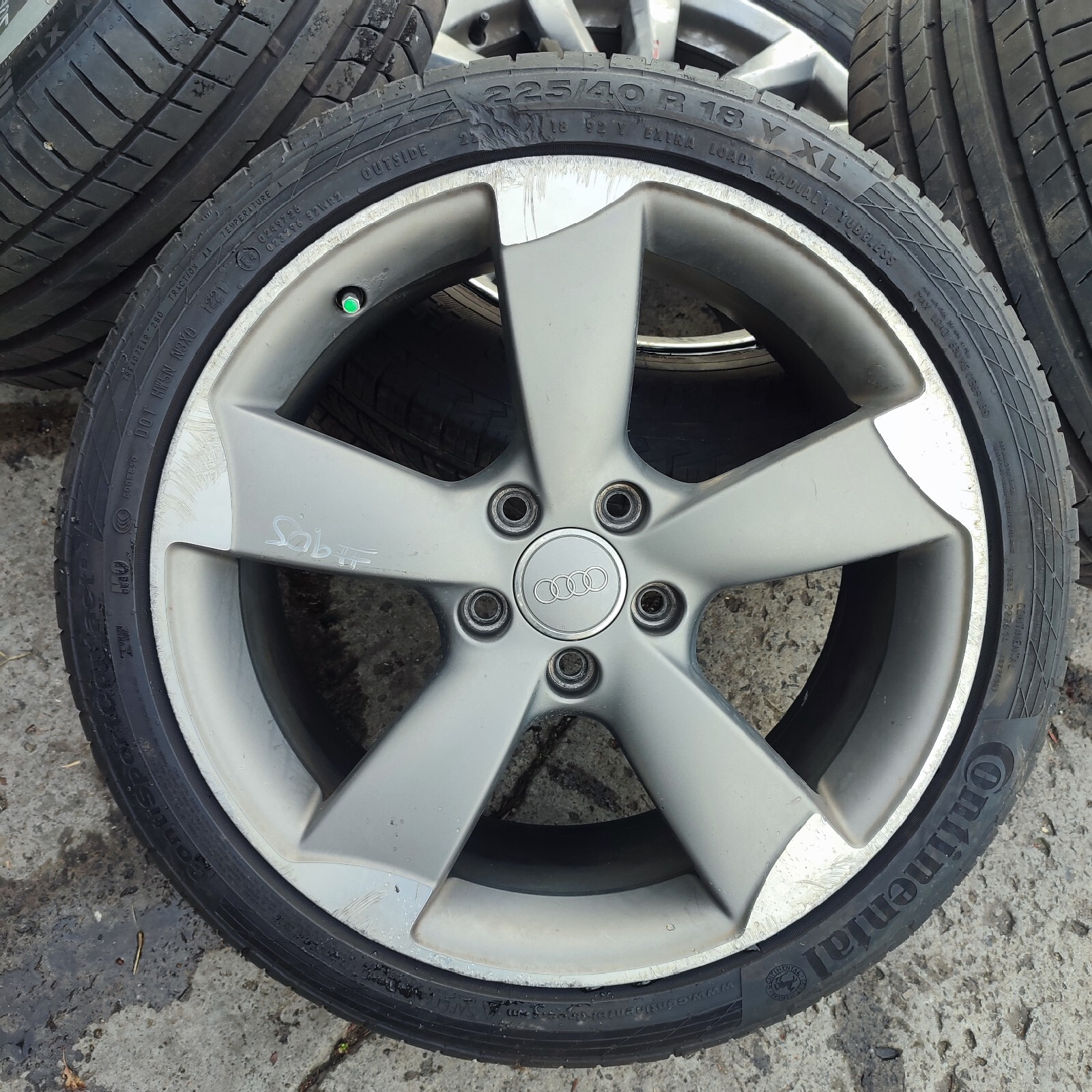 AUDI A3 8P SET OF 18″ S-LINE WHEELS 7.5J ET54 PART NUMBER 8P0601025BS ...