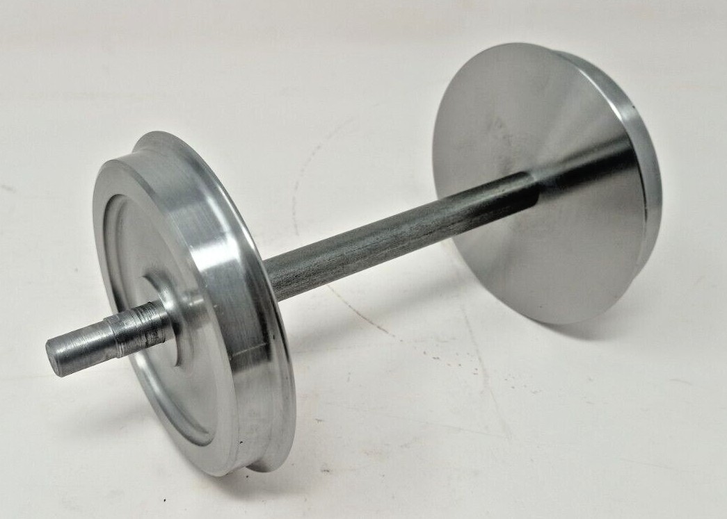 5" Gauge Miniature Railway Wheelset - Assembled Wheels & Axle | eBay